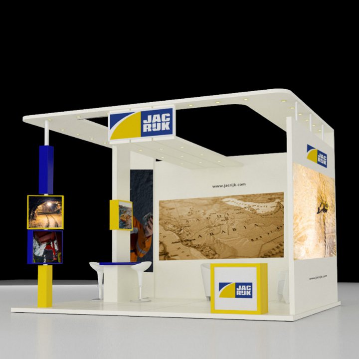 Jac Rijk Al-Rushaid Co. Ltd. BOOTH STAND DESIGN – Sara United Advertising